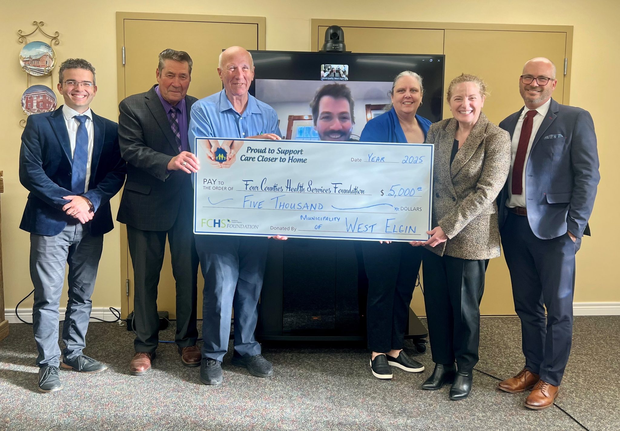 Support from the Municipality of West Elgin – Four Counties Health ...